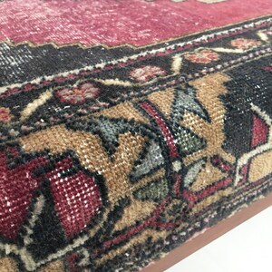 Turkish Rug Covered Bench, Entryway Bench, Farmhouse Bench, Coffee ...