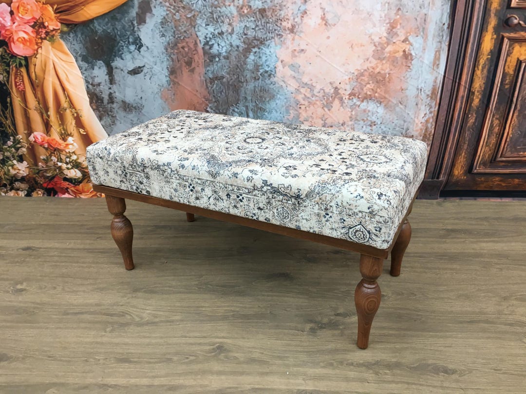 Entryway Bench, Upholstered Ottoman, Mudroom Bench, Hotel Bench, Dining ...
