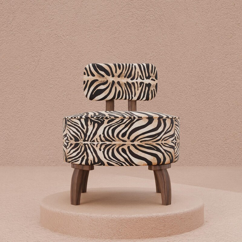 Zebra Chair - Etsy