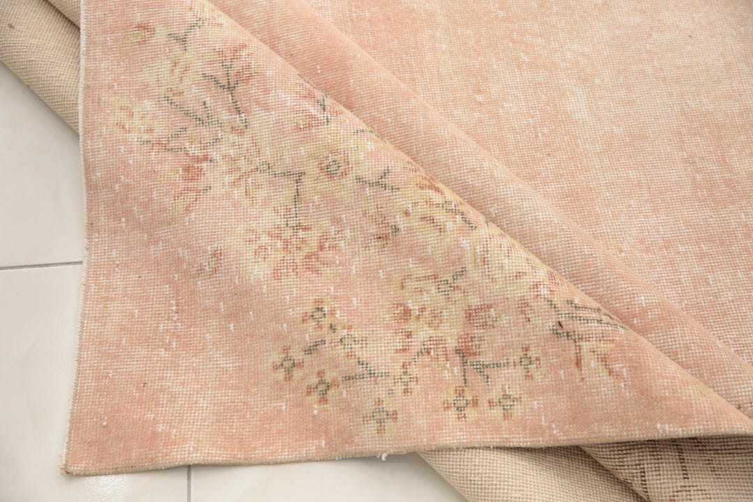 Peach Color Rug, Gorgeous Rug, Gallery Rug, Large Size Rug, Turkish ...