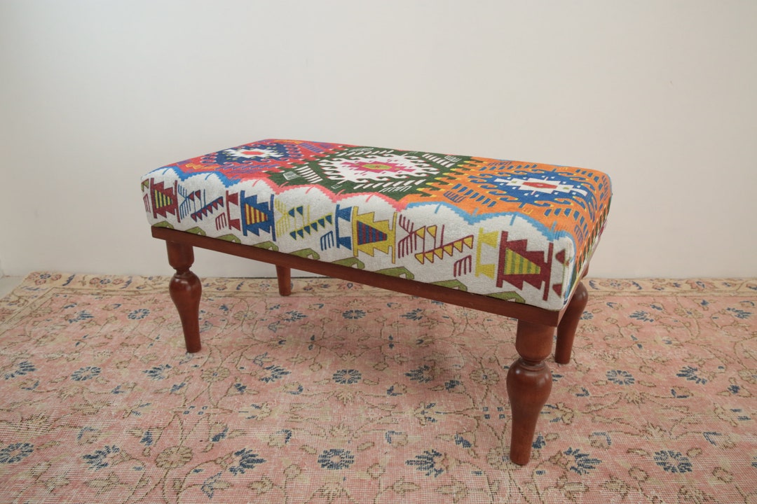 Dressing Chair Bohemian Bench Piano Bench Foyer Bench - Etsy
