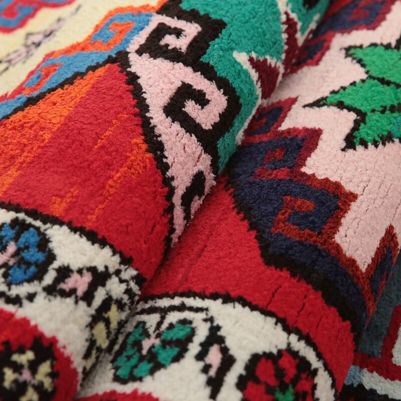 Red Rug Runner - Etsy