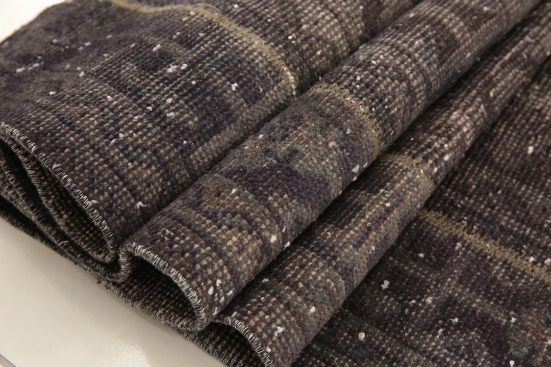 Turkish Wool Rug, Groovy Rug, Patchwork Rug, Handmade Oushak Rug ...