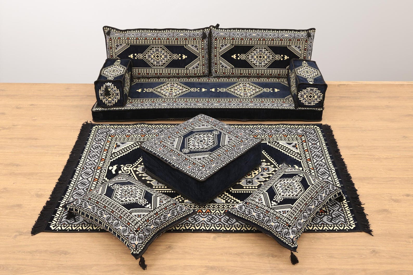 Arabic Floor Seating, Majlis Seating Set, Arabic Style Set, Floor ...