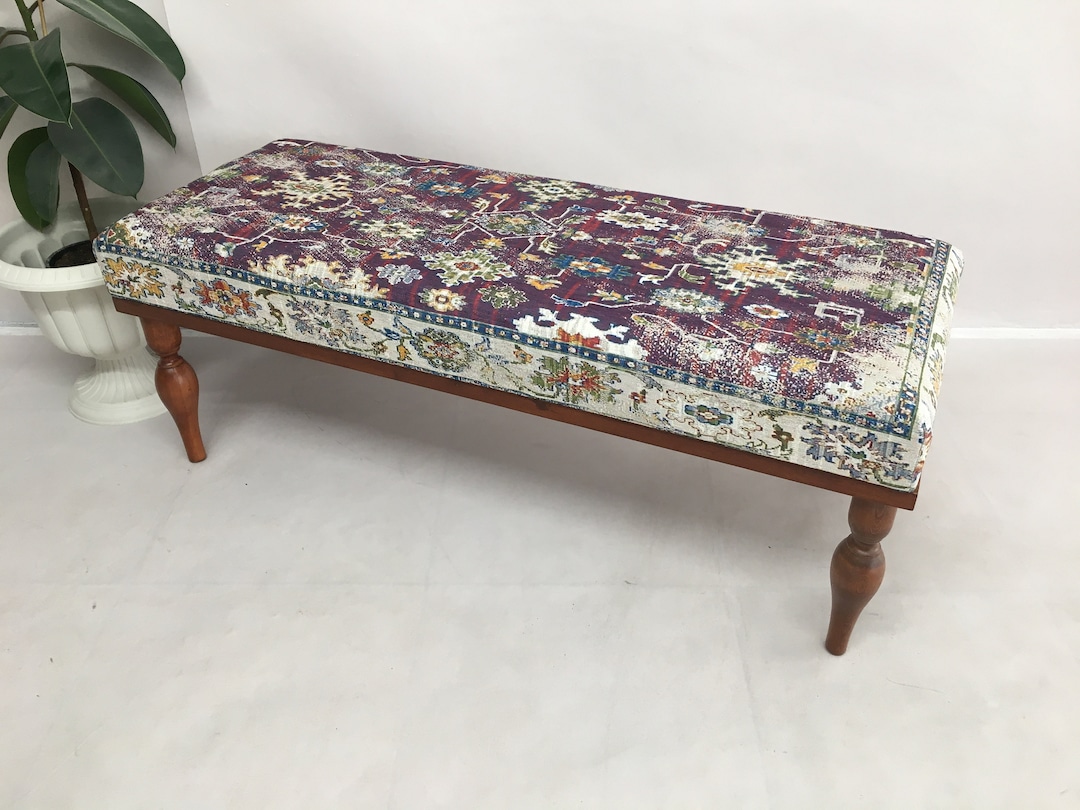 Handmade Bench, Hallway Bench, Dressing Table Bench, Upholstered Bench ...