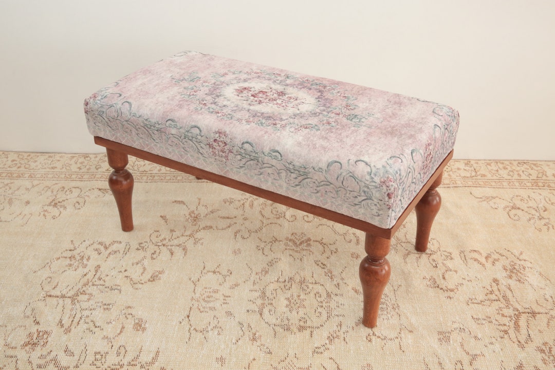 Pink Vanity Bench, Ottoman Bench, Dining Table Bench, Hallway Bench ...