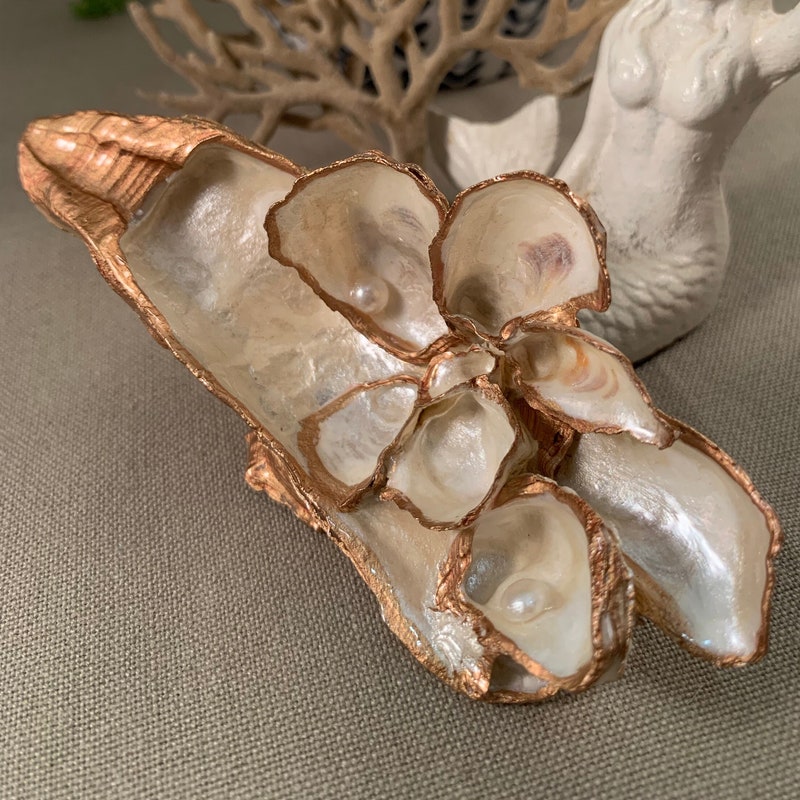 Painted Oyster Shells - Etsy