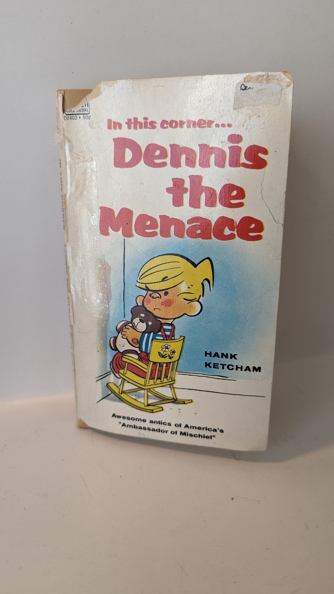 In This Corner... Denise the Menace Book by Hank Ketcham - Etsy
