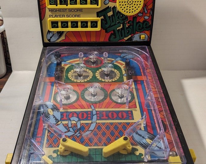 Vintage Juke Jubilee Table Top Pinball Machine Battery Operated - Etsy