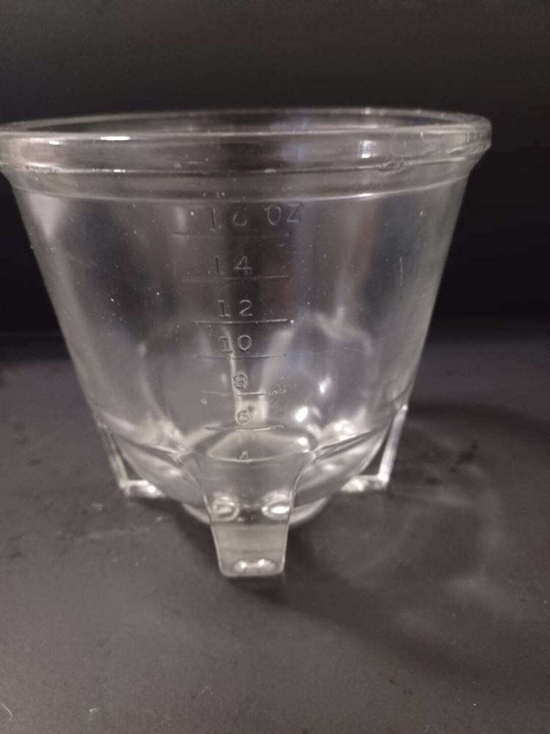 Antique 1930s Depression Glass Beater Jar - Etsy