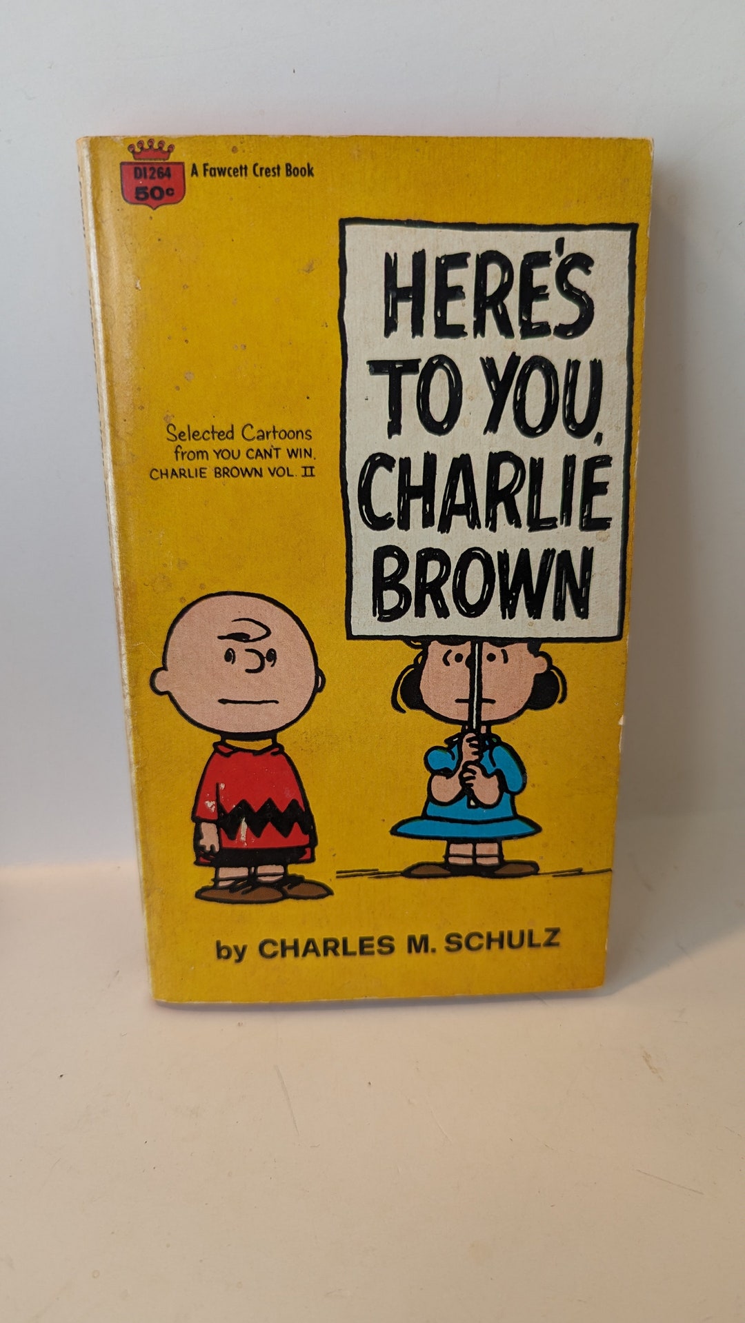 Here's to You Charlie Brown by Charles M. Schultz - Etsy