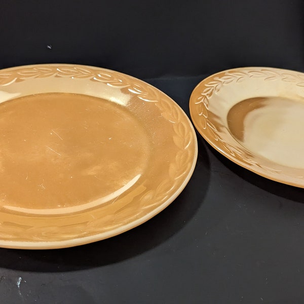 Peach Lusterware - Etsy