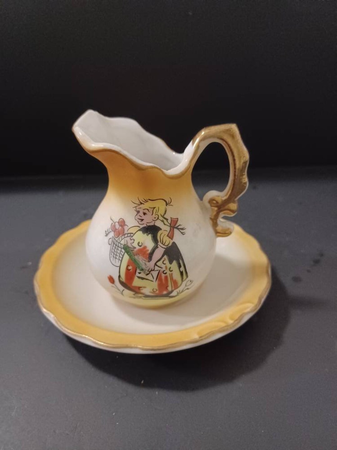 Rare Enesco Japan Miniature Pitcher and Basin Set - Etsy