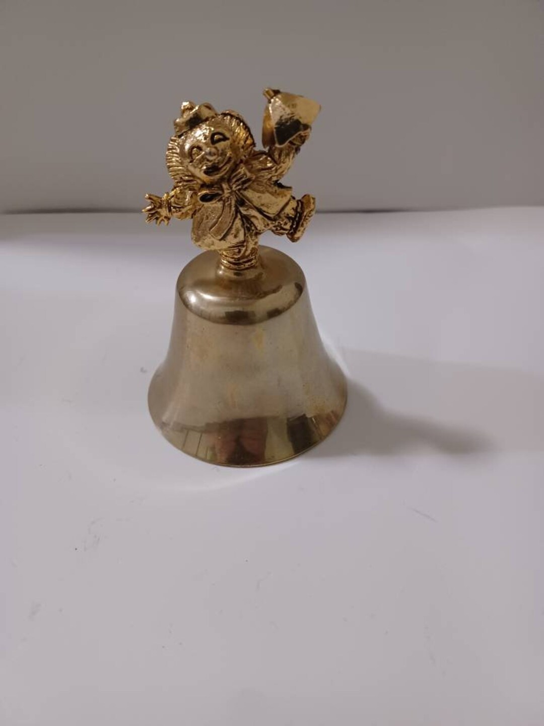 Vintage Pewter Brass Hobo Clown Bell - Etsy