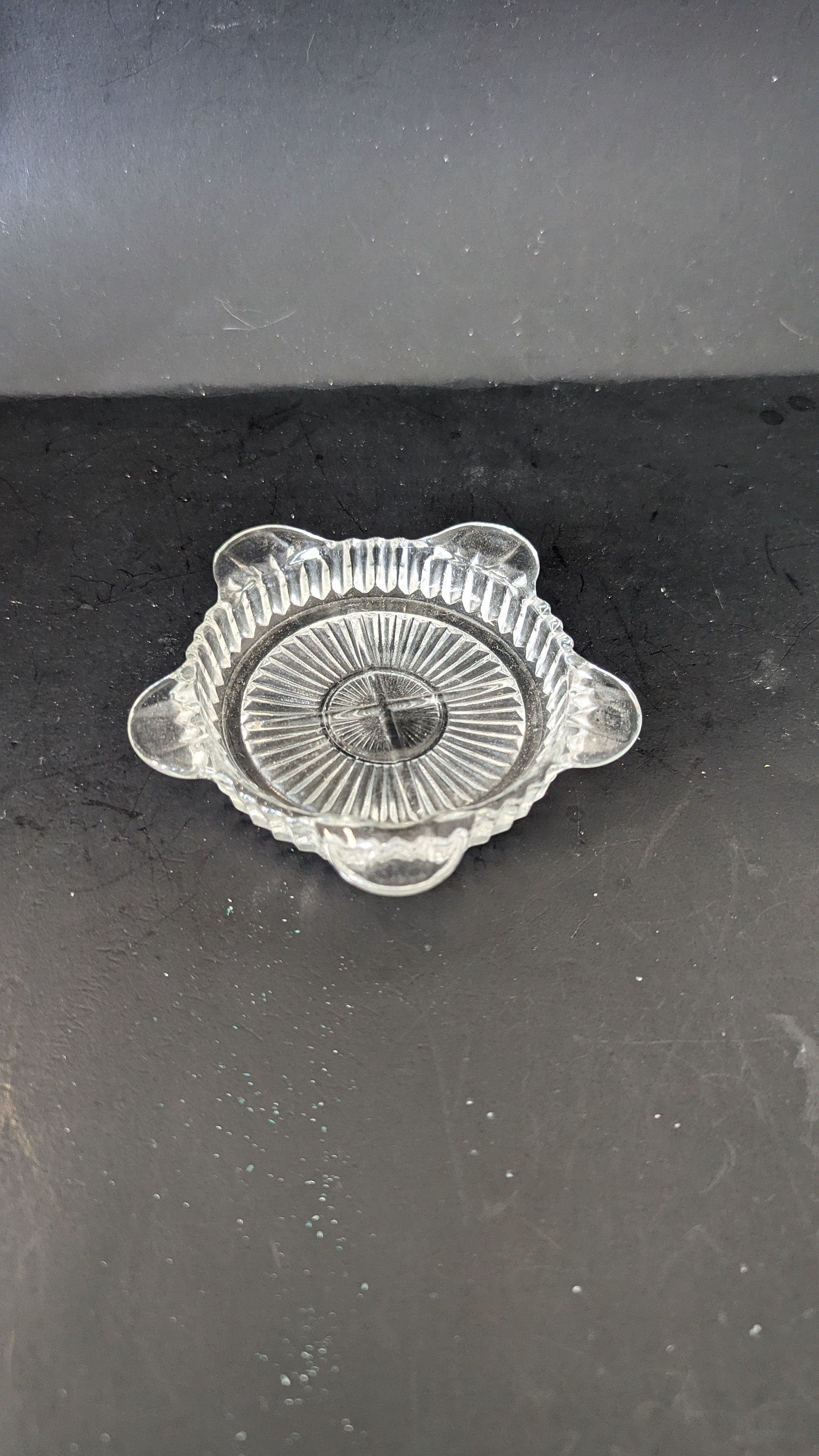 1930s Anchor Hocking Queen Mary Clear Glass Ashtray/coaster - Etsy