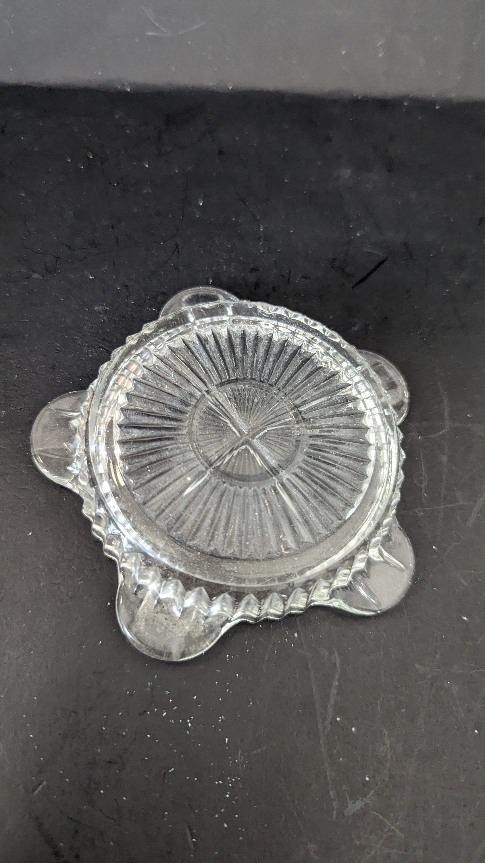 1930s Anchor Hocking Queen Mary Clear Glass Ashtray/coaster - Etsy