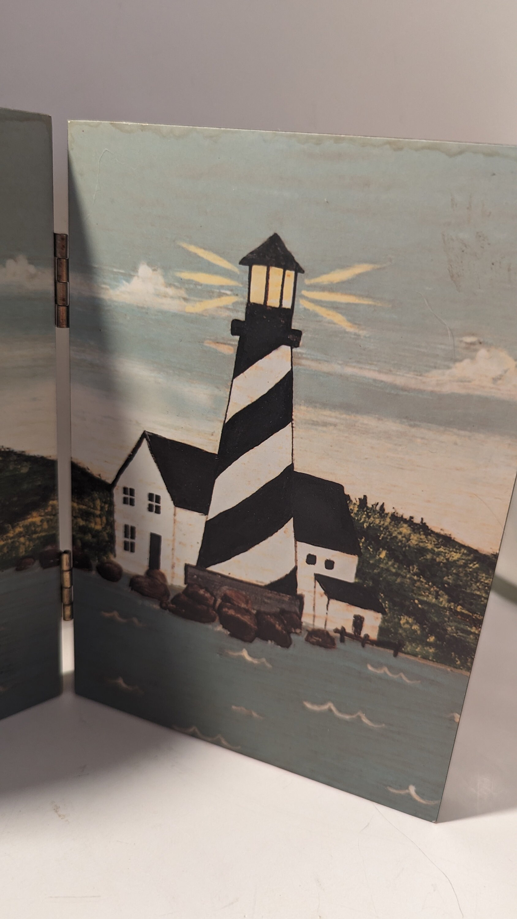 Fold up Canvas Lighthouse Picture Frame - Etsy