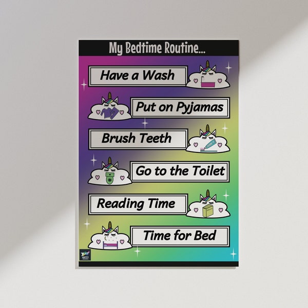 Bed Visual Checklist Chart - Etsy