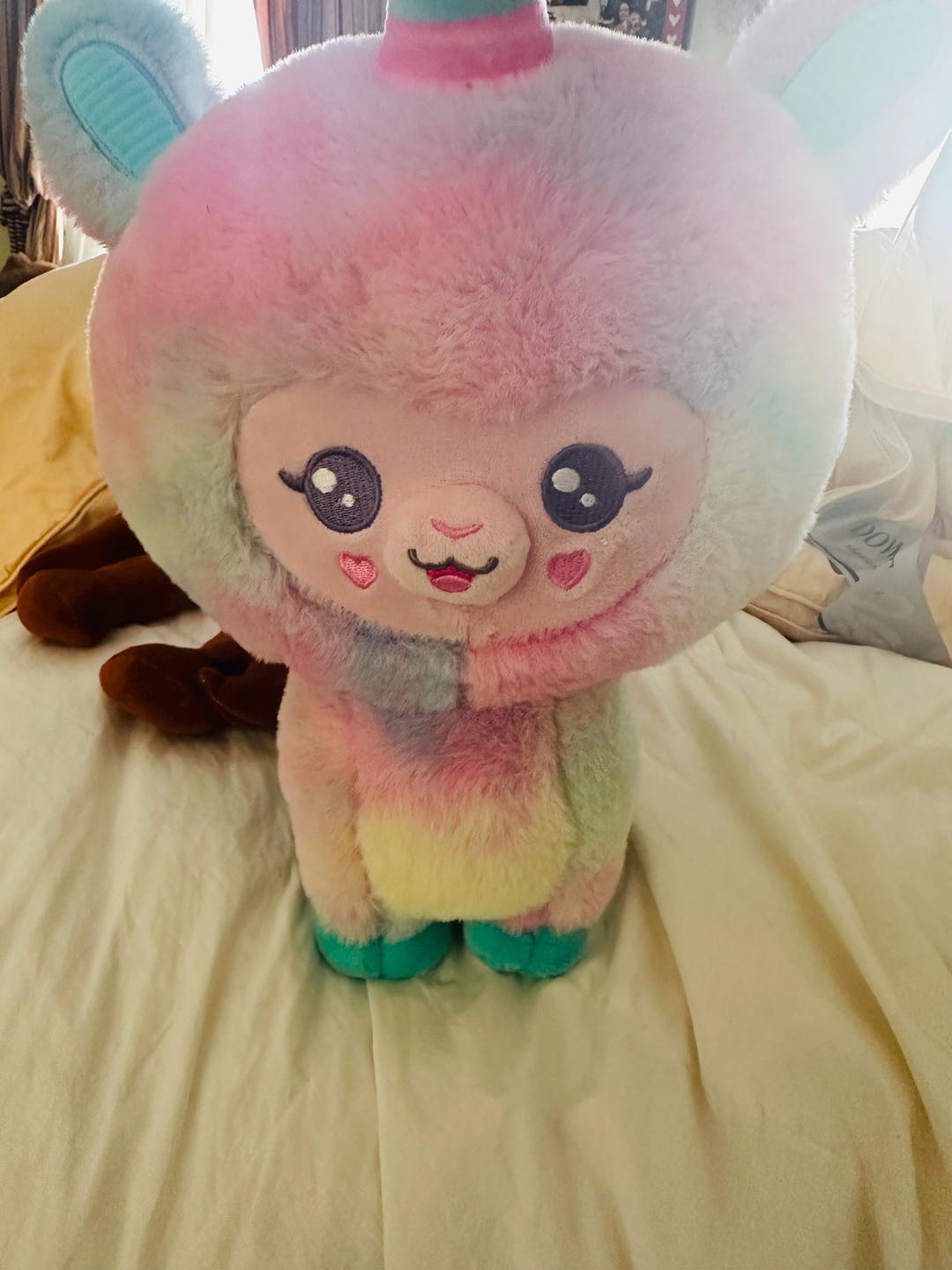 Haunted Cuddly Alpaca Plush - Etsy