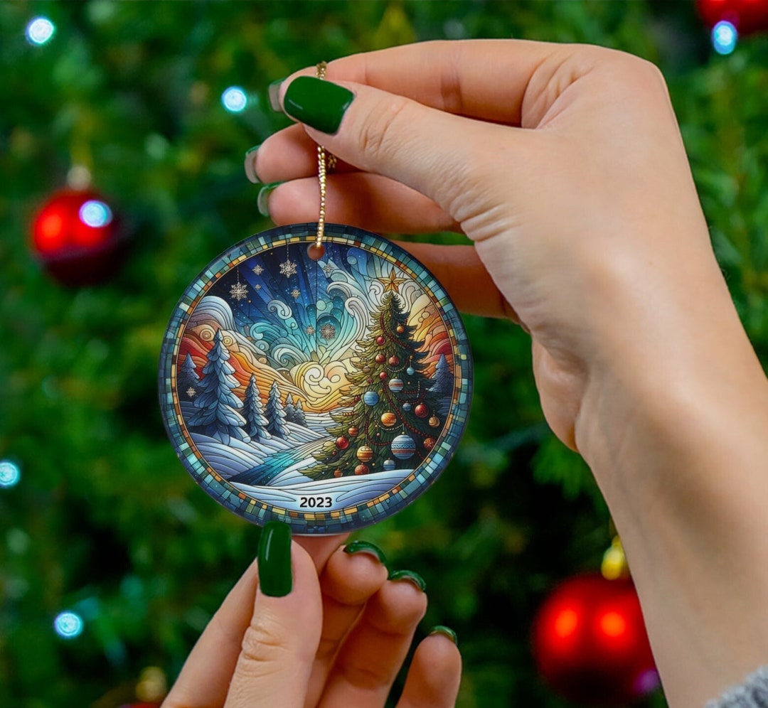 Tree 2023 Ornament, Family Tree Christmas Ornament, Holiday Gift Idea ...