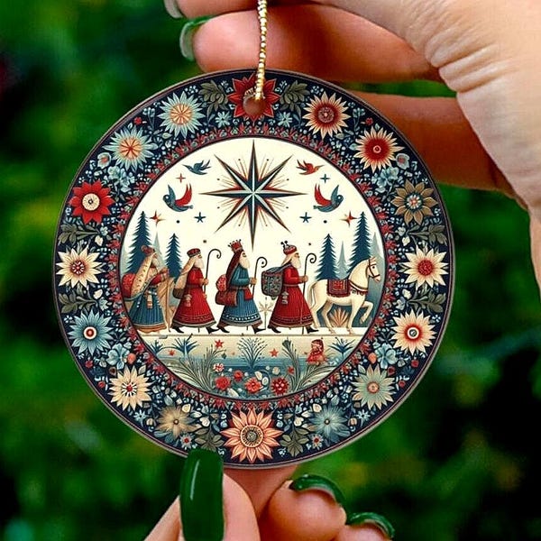 Folk Wise Men - Etsy