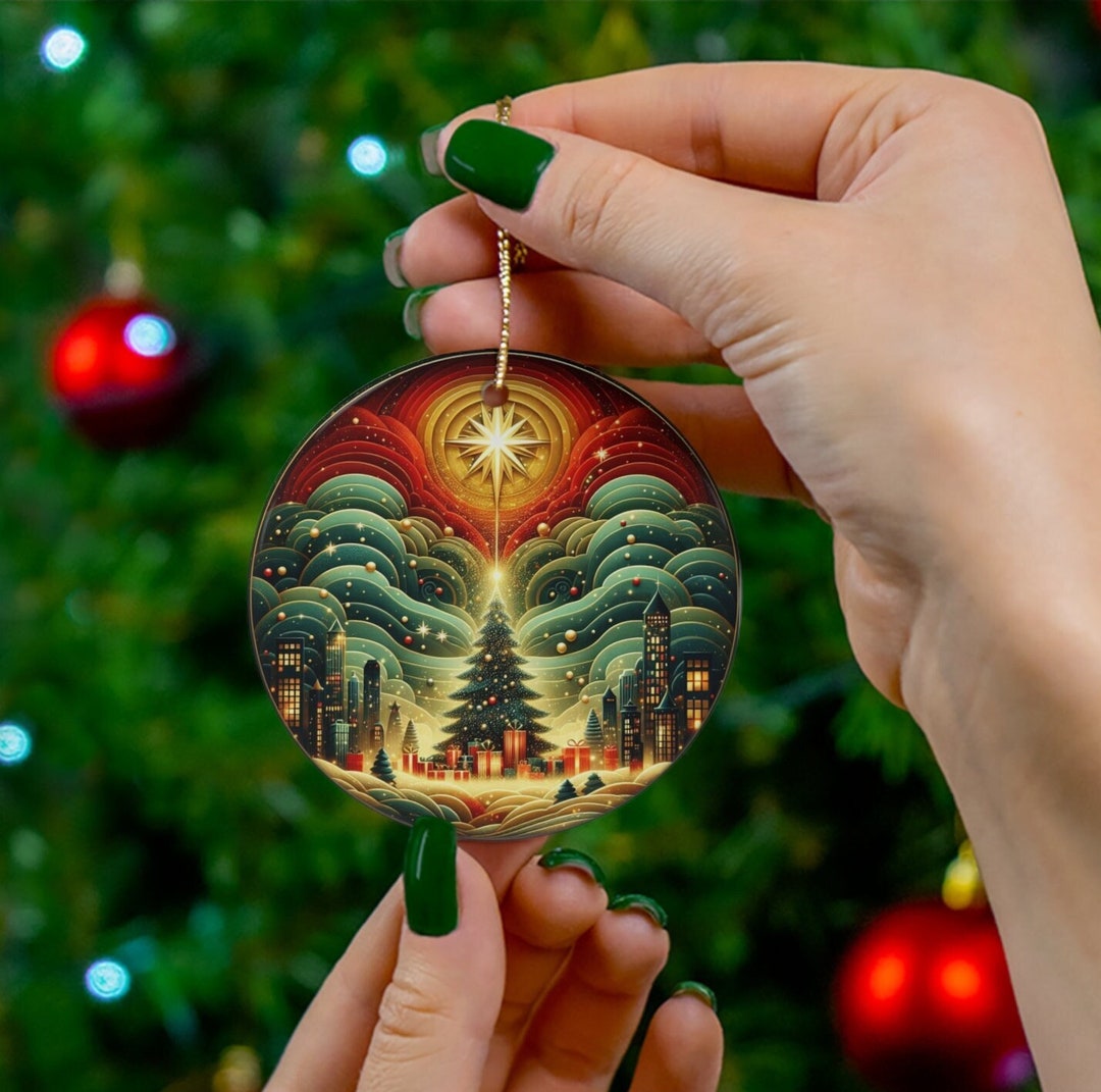 Christmas Tree 2024 Ornament, Keepsake, Gift Tag Idea, Stocking Stuffer ...