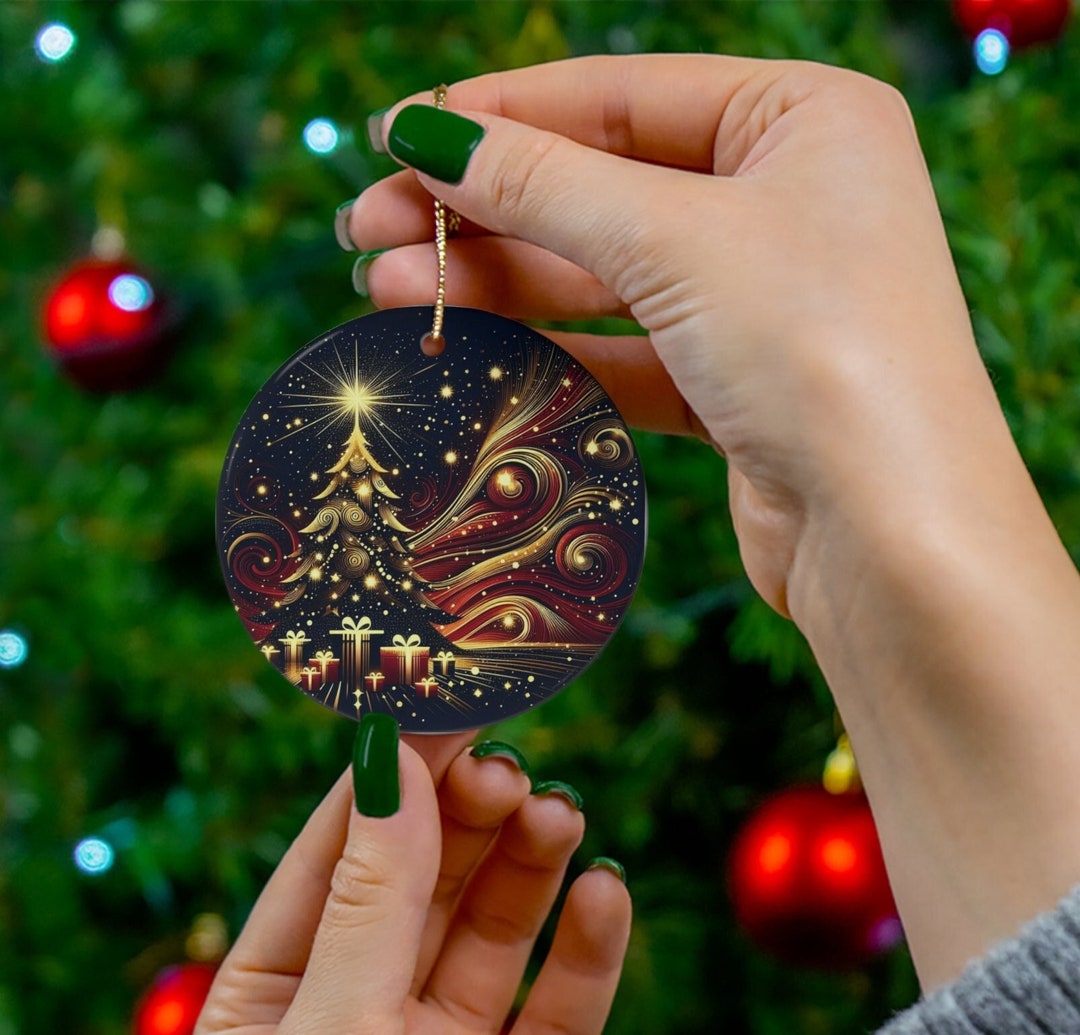 Christmas Tree 2024 Ornament, Keepsake, Gift Tag Idea, Stocking Stuffer ...