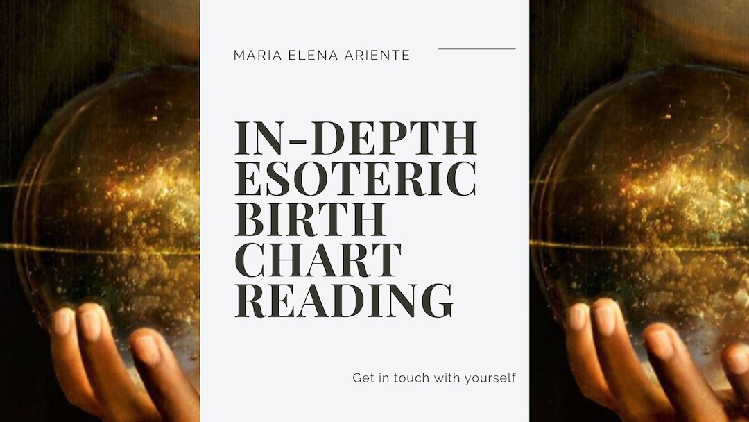 In-depth Esoteric Natal Chart Reading - Etsy