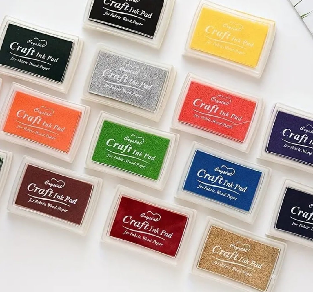 Color Ink Stamp Scrapbooking Vintage Crafts Ink Pad Colorful Inkpad ...