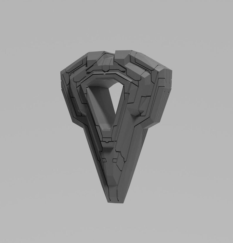 Halo Keystone Artifact - 3D STL File - Etsy