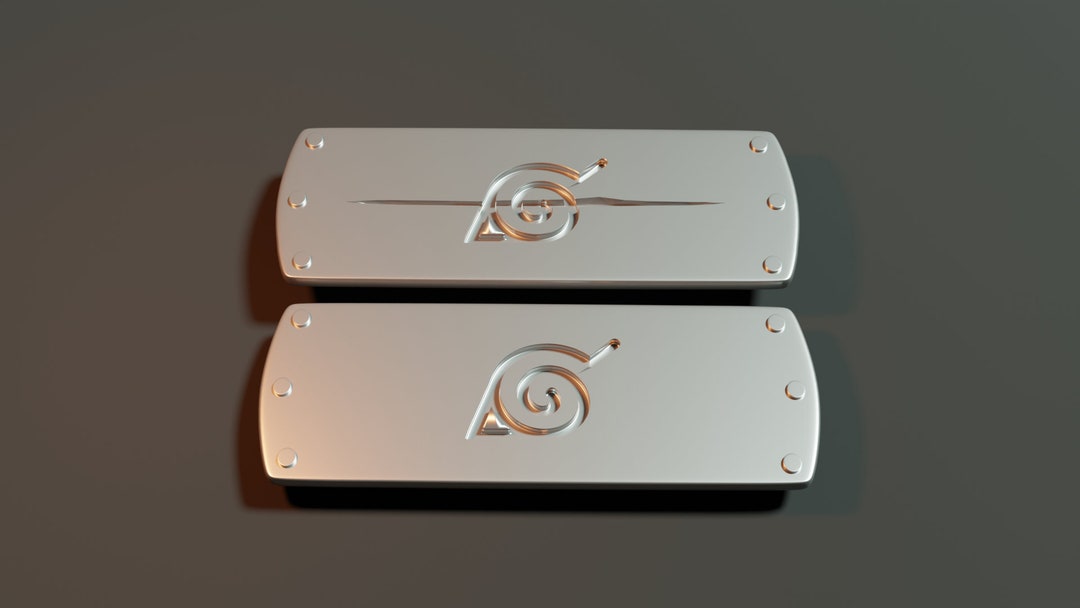 Naruto Forehead Protectors 3D STL Files - Etsy Canada