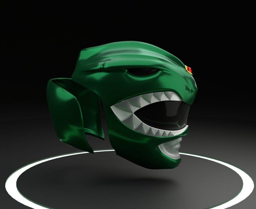 Green Ranger Helmet - 3D STL File - Etsy
