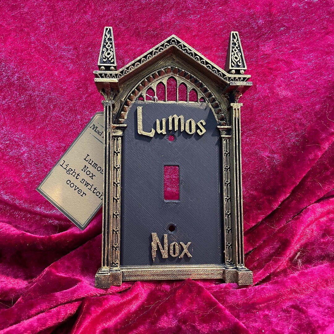 Lumos Nox Light Switch Cover - Etsy