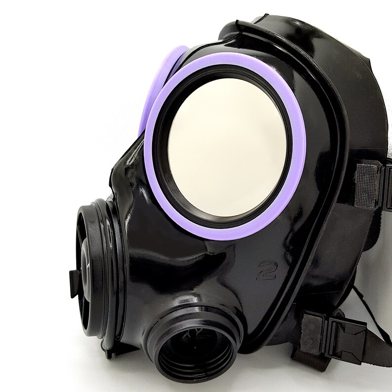 S10 Gas Mask Outserts Lens Adapters Covers Outer Rings Bezel Clip Snap ...