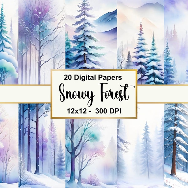Forest Background - Etsy