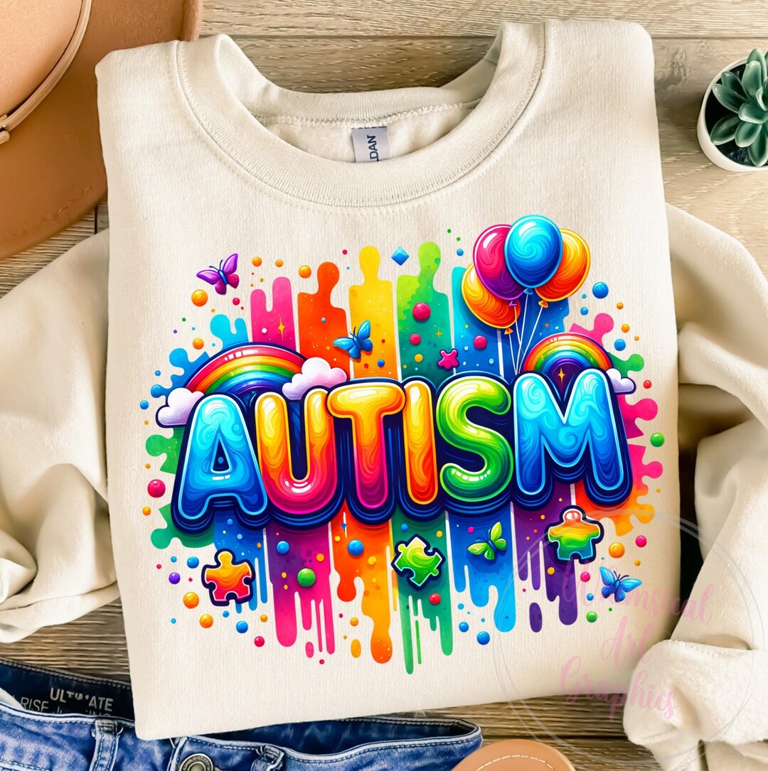 Autism Awareness PNG, Autism Support PNG, Inspirational Autism ...
