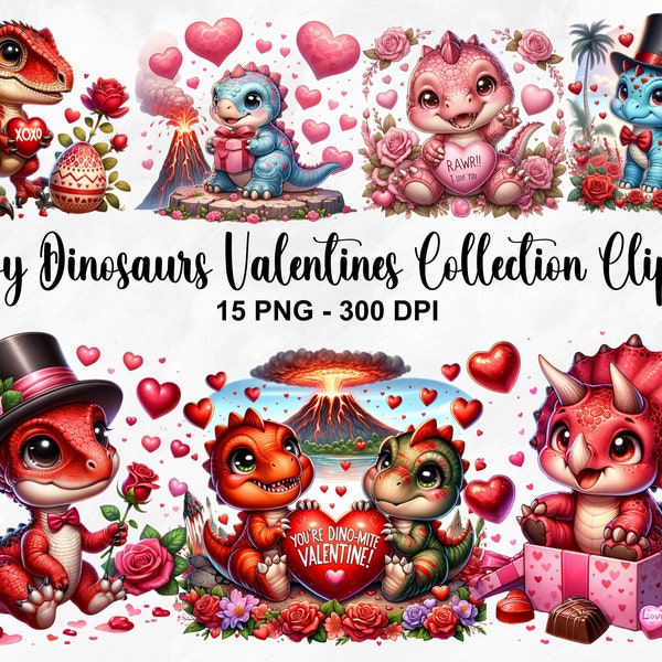 Dinosaur Clipart - Etsy