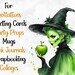 35 PNG Watercolor Wicked Witch Clipart, Fantasy Witch, Witch Clip Art ...