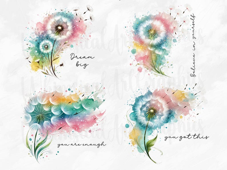 Just Breathe Dandelion PNG, Inspirational Dandelion PNG, Mommy Quote ...