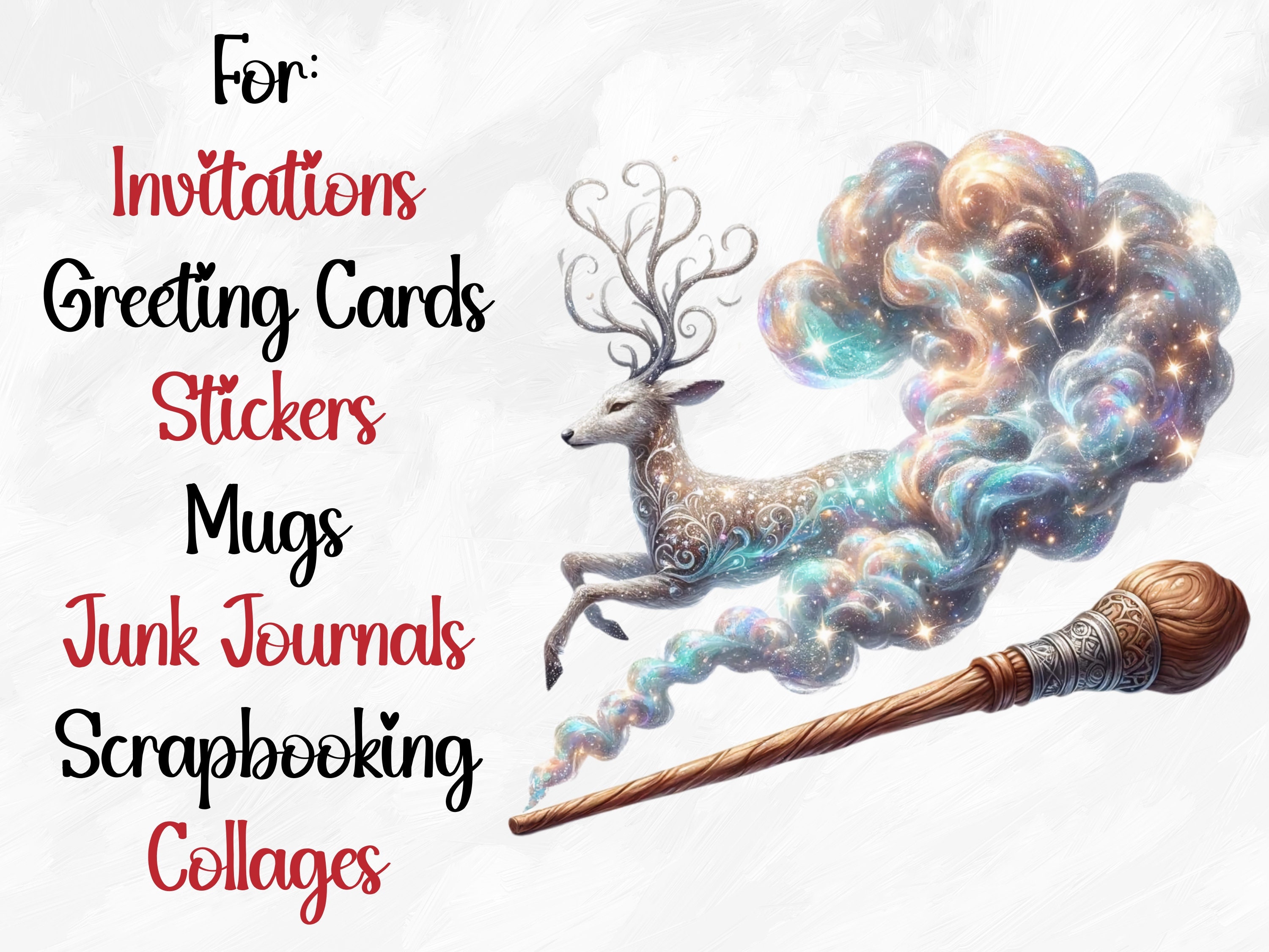 Watercolor Wizard School Animals Collection Clipart, 24 PNG Halloween ...