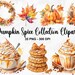 35 PNG Watercolor Pumpkin Spice Collection Clipart, Sweet Treats ...