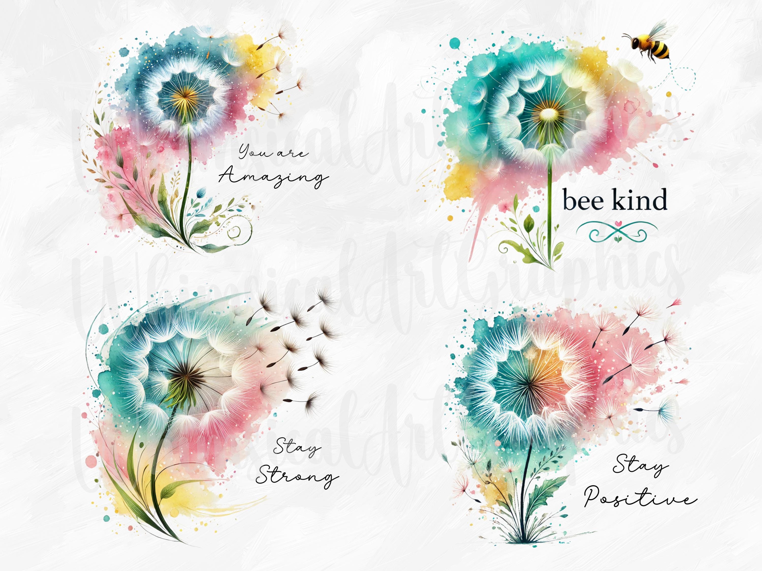 Just Breathe Dandelion PNG, Inspirational Dandelion PNG, Mommy Quote ...