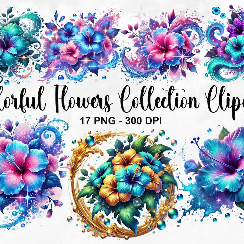 Glitter Flower Bouquet - Etsy