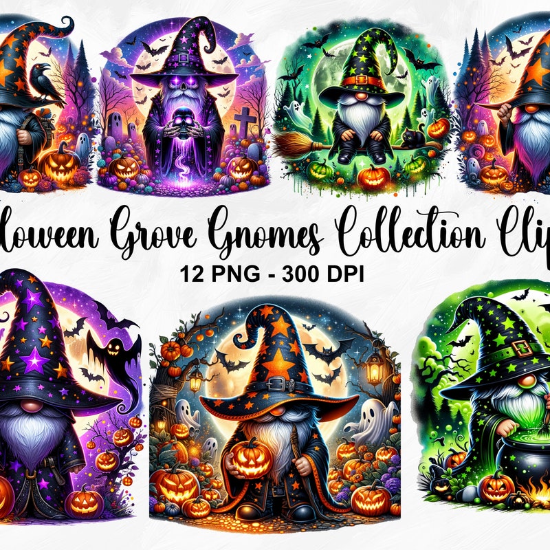 Halloween Clipart - Etsy