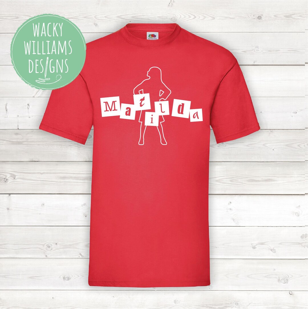 MATILDA T-SHIRT, Eat It Like Bruce - Etsy