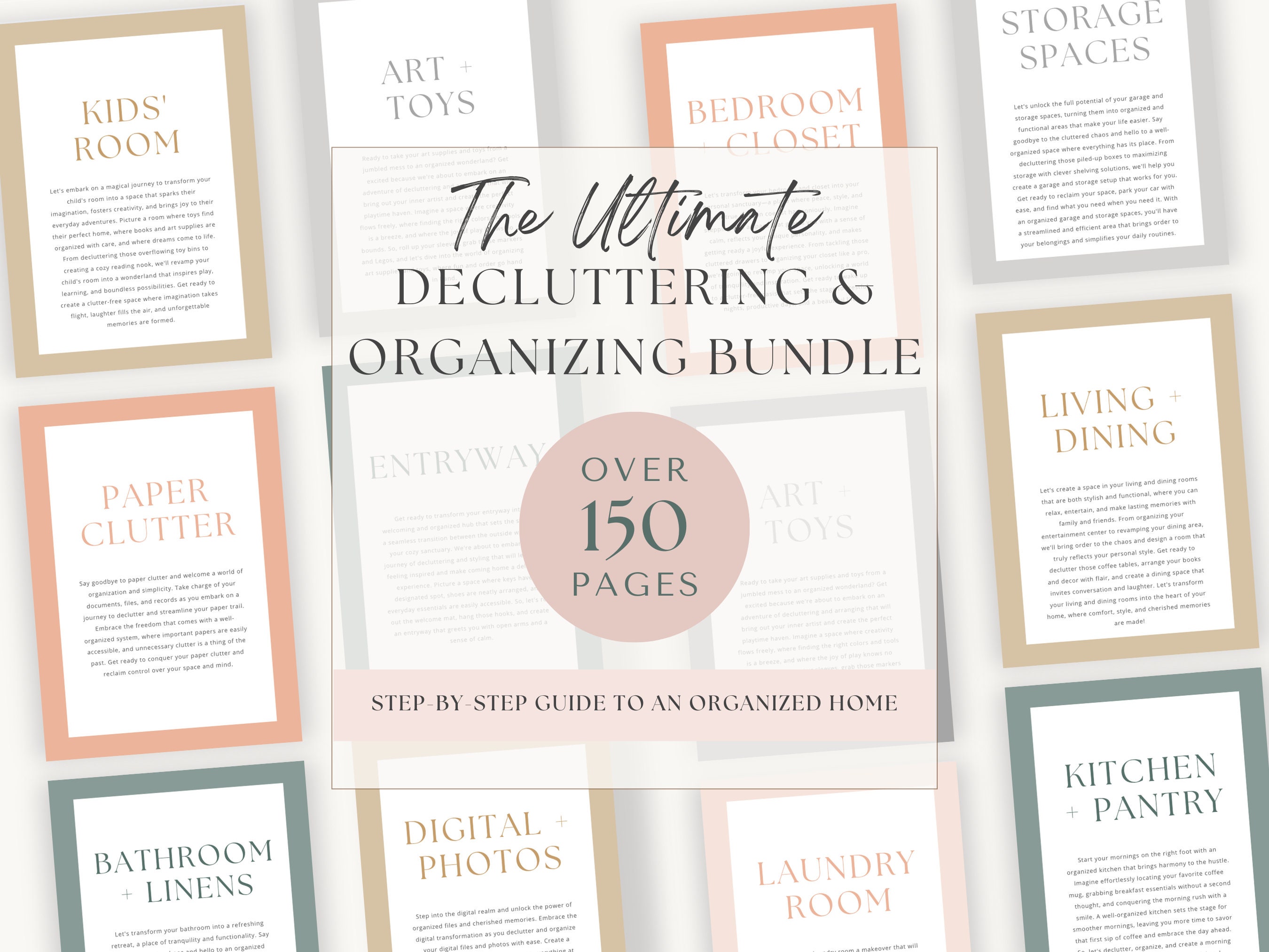 Ultimate Home Organization Decluttering Guide for an Organized House ...