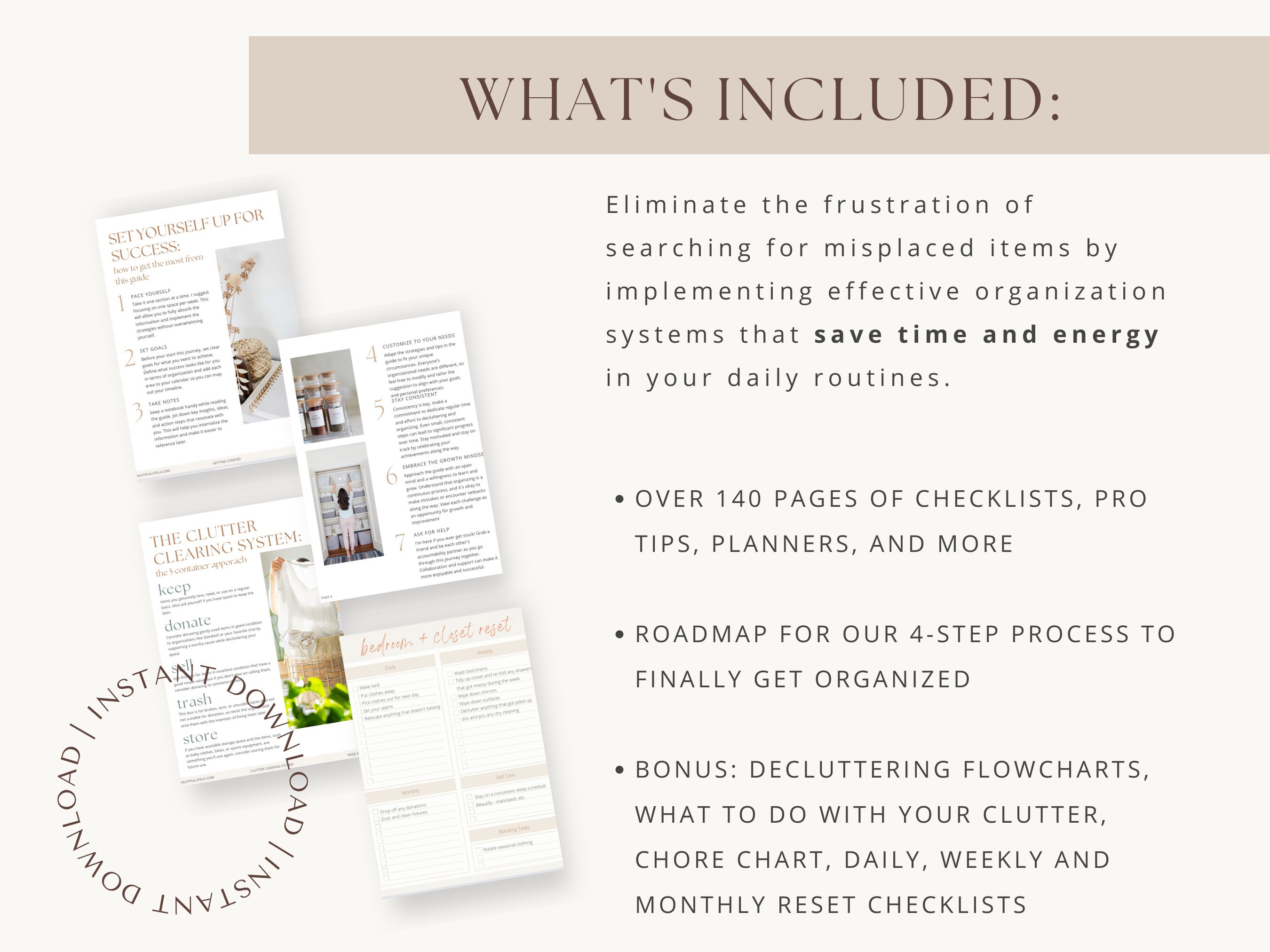 Ultimate Home Organization Decluttering Guide for an Organized House ...