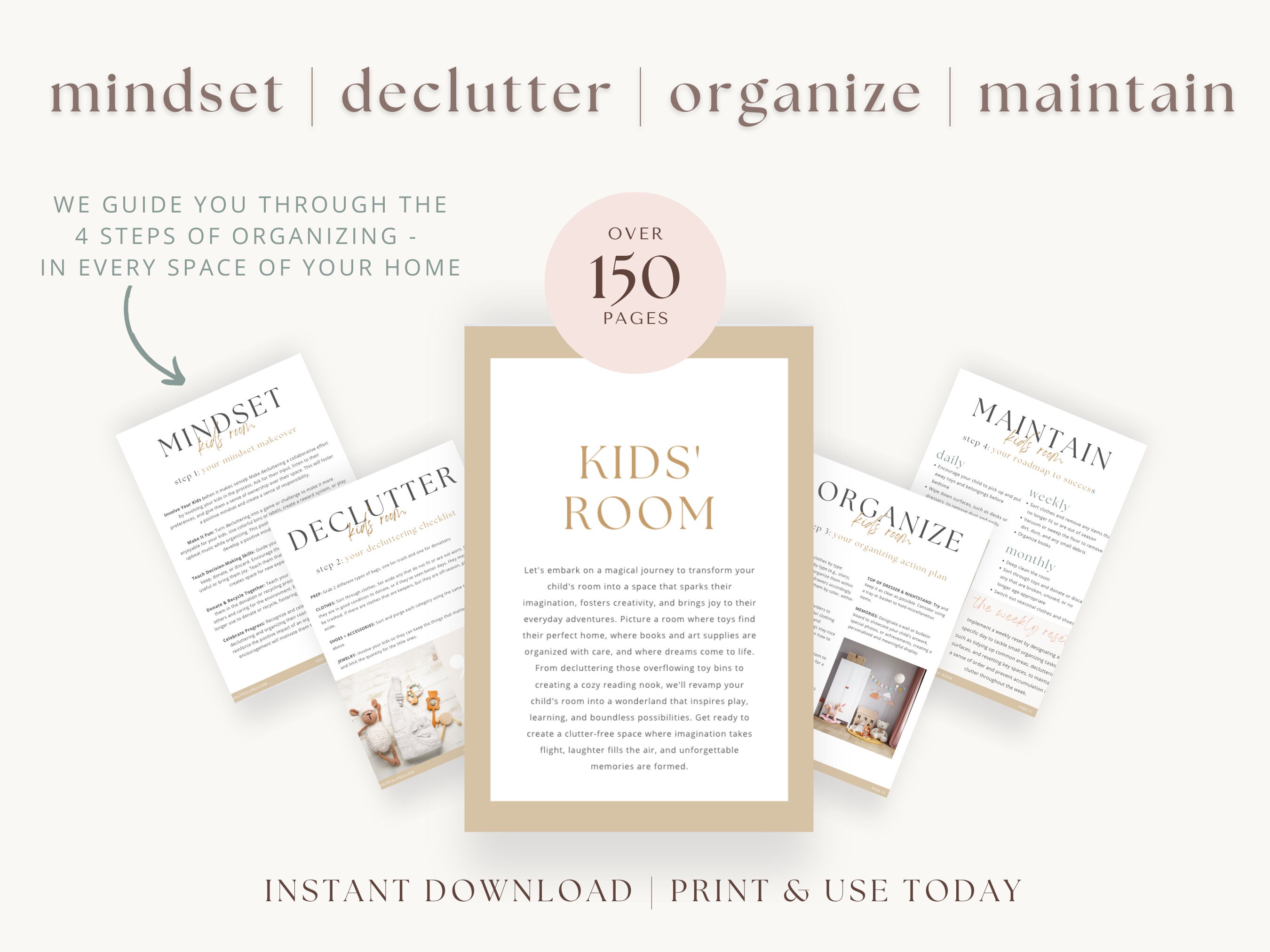 Ultimate Home Organization Decluttering Guide for an Organized House ...