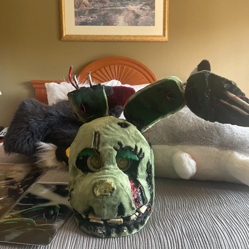 Springtrap Head - Etsy