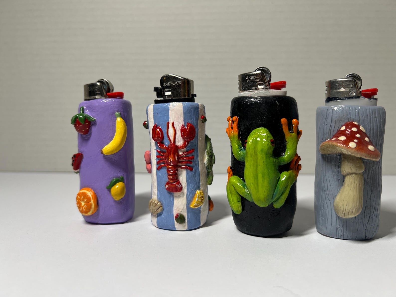 CUSTOM Polymer Clay Lighter Case - Etsy